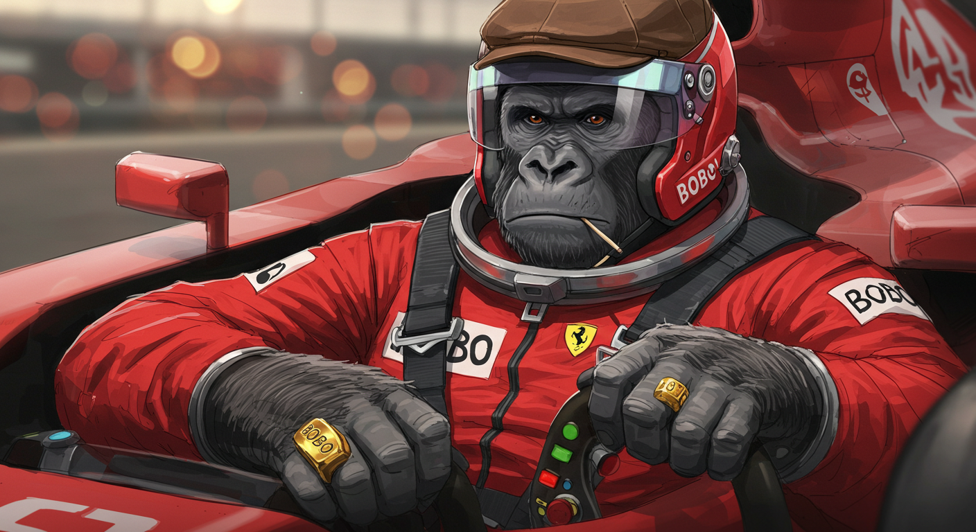 BOBO Gorilla - $BOBO17 | AI Crypto Revolution