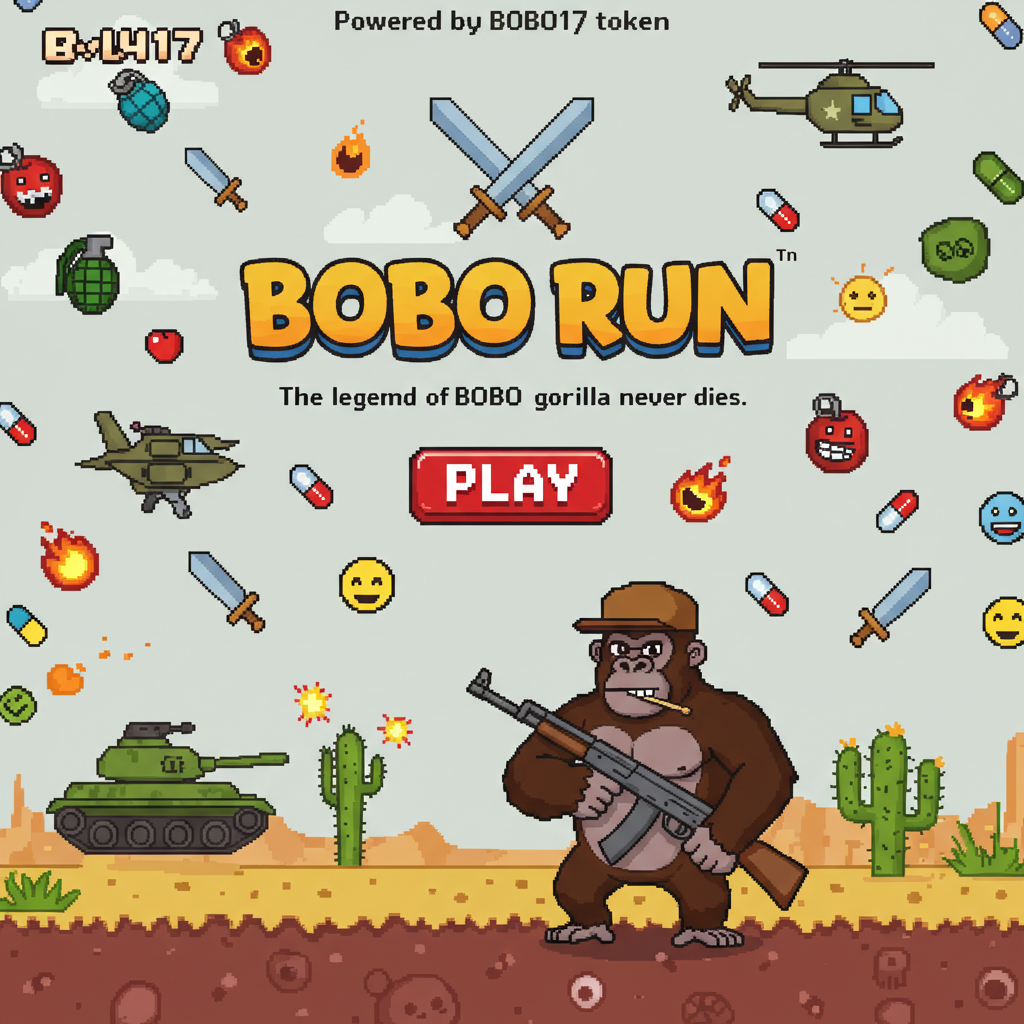 BOBO Gorilla - $BOBO17 | AI Crypto Revolution